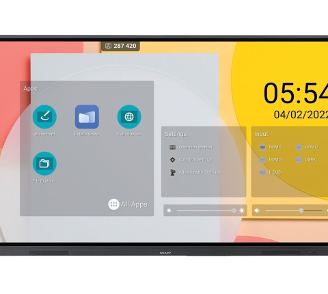 מסך מגע מקצועי "75 Sharp PN-L752B - NEC NEC